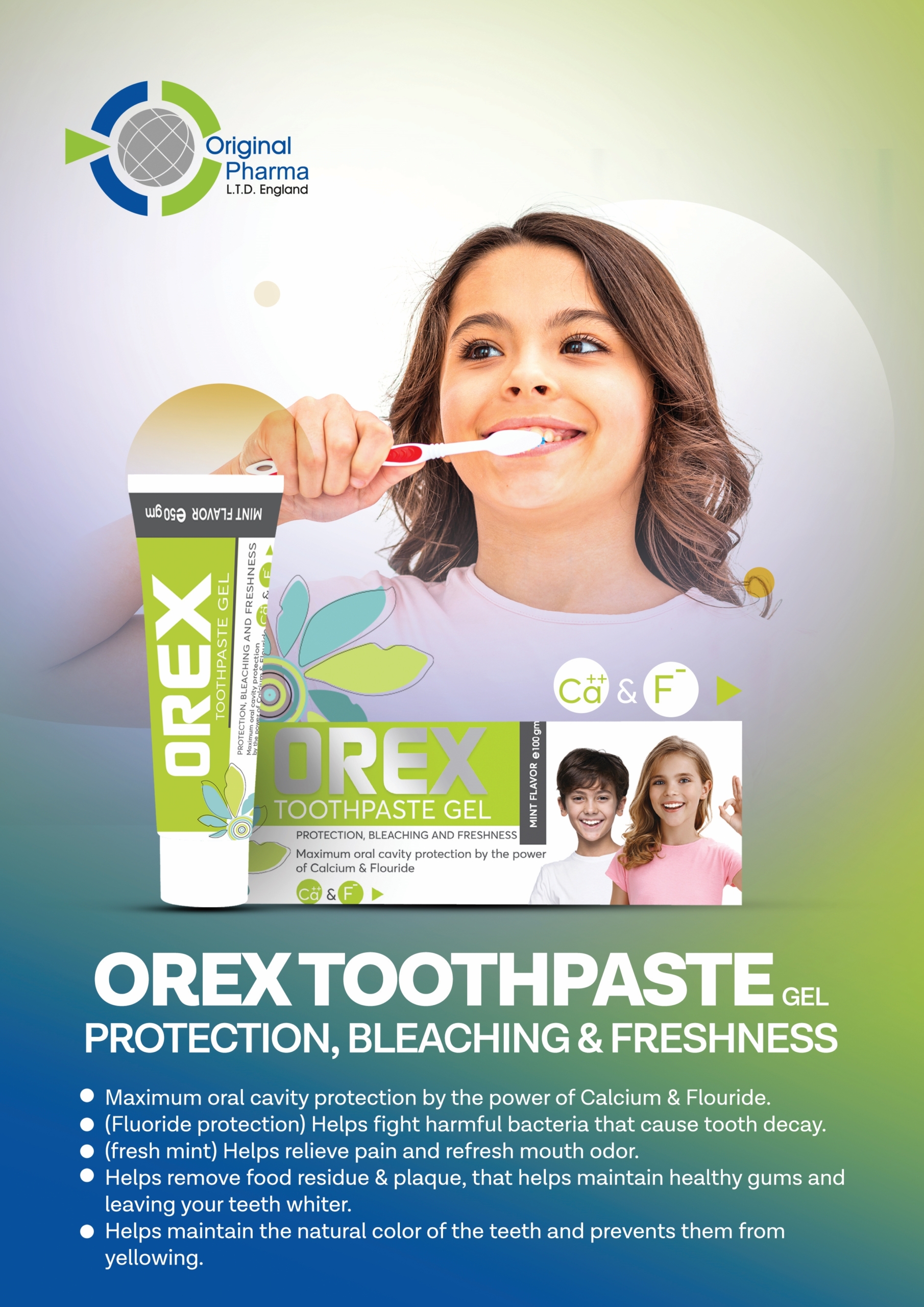 Orex Toothpaste gel – Original Pharma Group